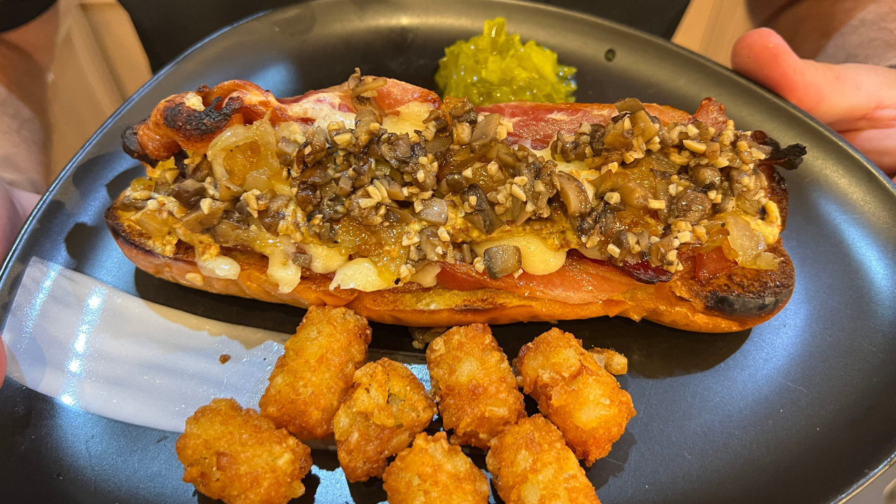 Loaded Cheddar Hot Dogs – Galley of the Sun